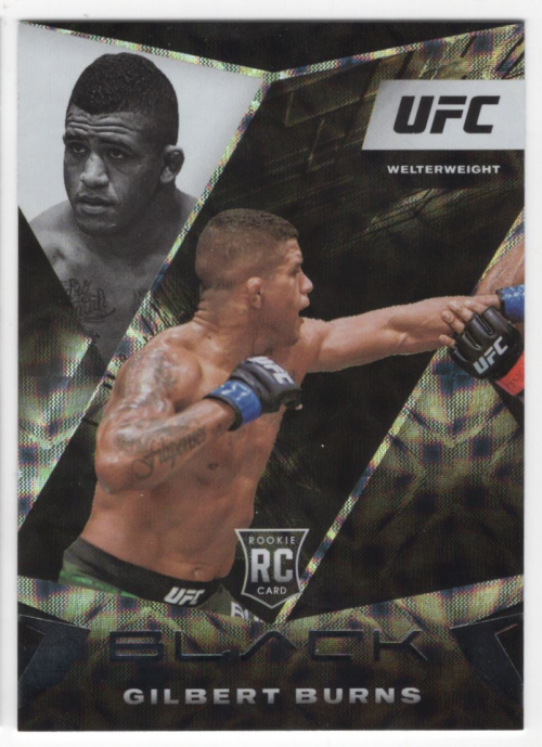 2021 Panini Black UFC Asia #119 Gilbert Burns - NM-MT | eBay