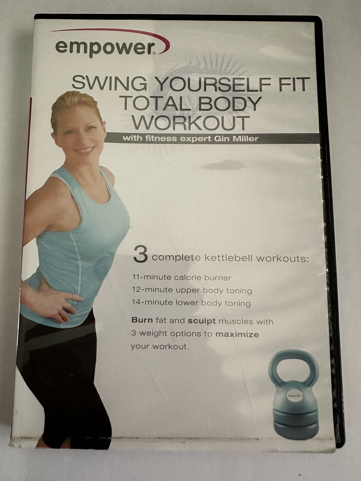 Empower - Swing Yourself Fit - Total Body Workout (DVD) Gin Miller - Kettleball | eBay