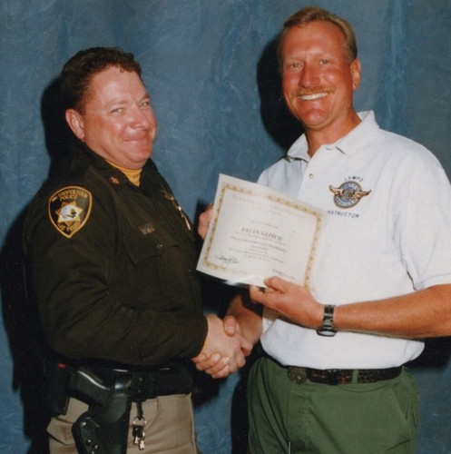1990s Police Graduation Ceremony Handshake Certificate LVMPD Uniform ...