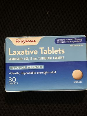 Laxative Tablets 30ct 15mg | eBay