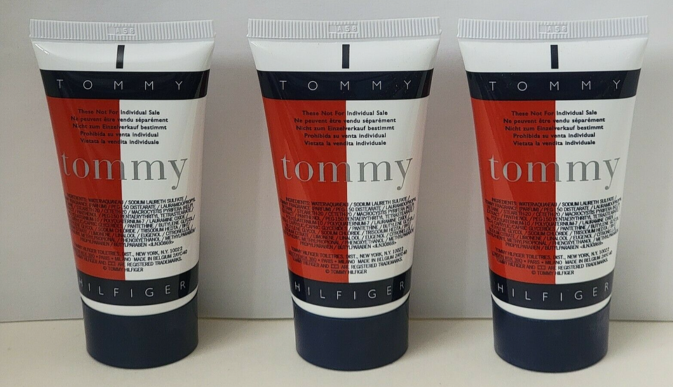 TOMMY by TOMMY HILFIGER Perfumed Body Wash Gel 1.7 fl oz (3 pk) Travel ...