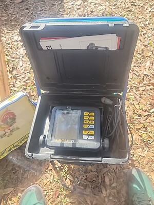 Eagle Fish ID 2 Fish Finder With Case And Books & Transducer Wire No ...