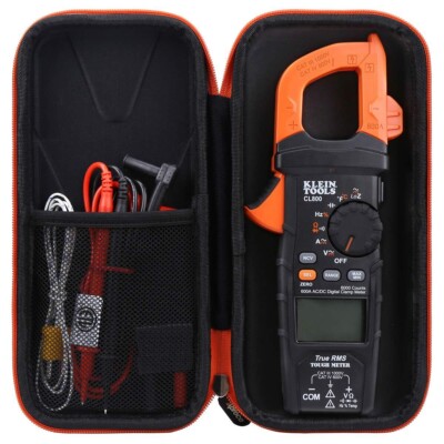 Hard Case For Klein Tools CL800/CL700/CL600 Digital Clamp Meter ( Case ...