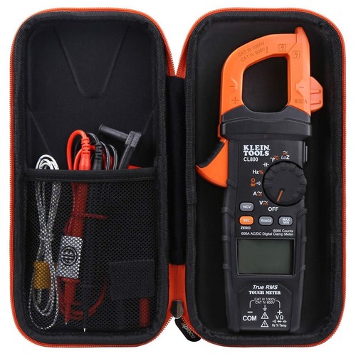 Hard Case For Klein Tools CL800/CL700/CL600 Digital Clamp Meter ( Case ...