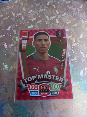 Panini Adrenalyn XL Qatar 2022 Top Master #7 Marocco Hakimi | eBay