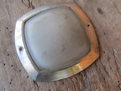 Frosted GLASS Dome Light 40's 1930's GM Chevy Buick Olds Pontiac ...