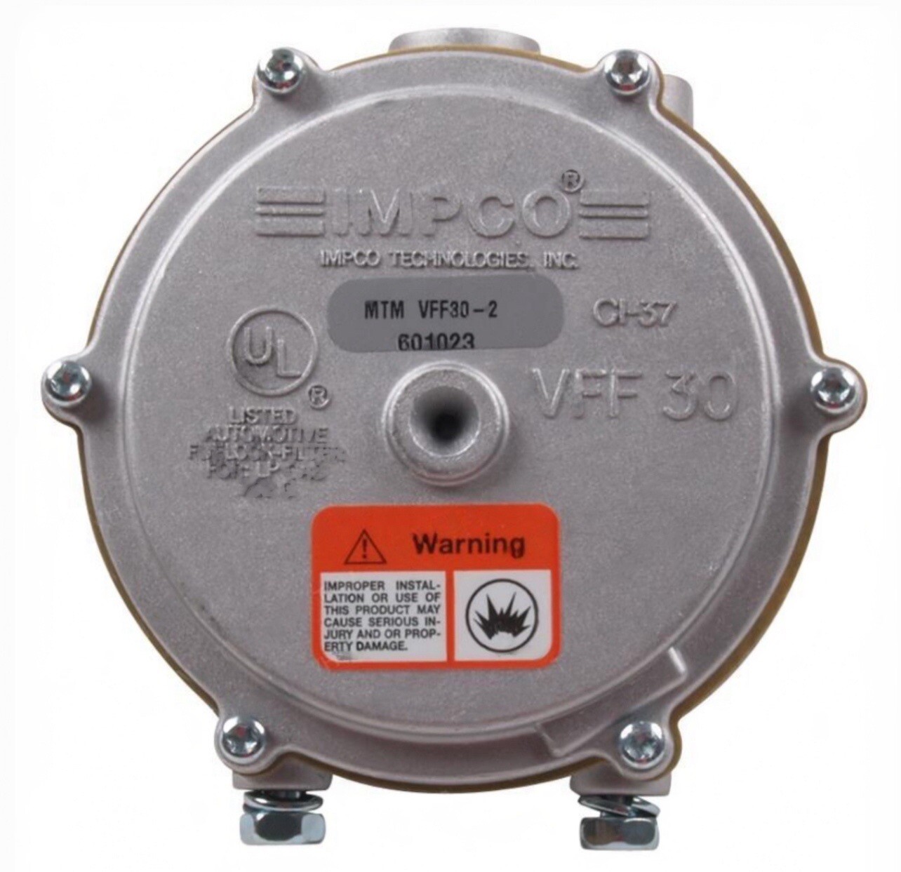 IMPCO VFF30-2 Propane Vacuum Fuel Lock-Off Valve Forklift LP w ...