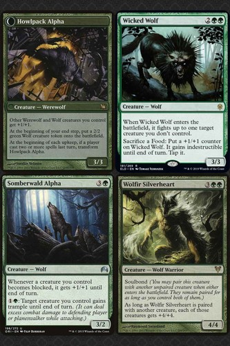 Tolsimir, Friend to Wolves WOLF Commander Deck Selesnya Magic MTG Ready ...