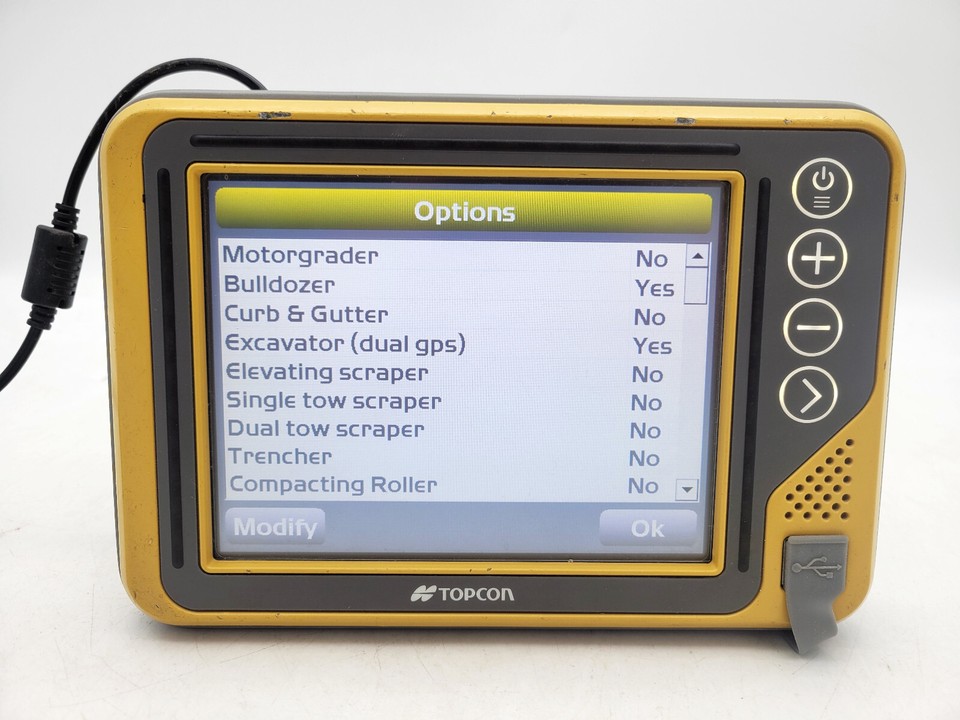 KIT Topcon GX55 Dual PG-A3 GPS System W/ MC-i4 for Bulldozer Excavator ...