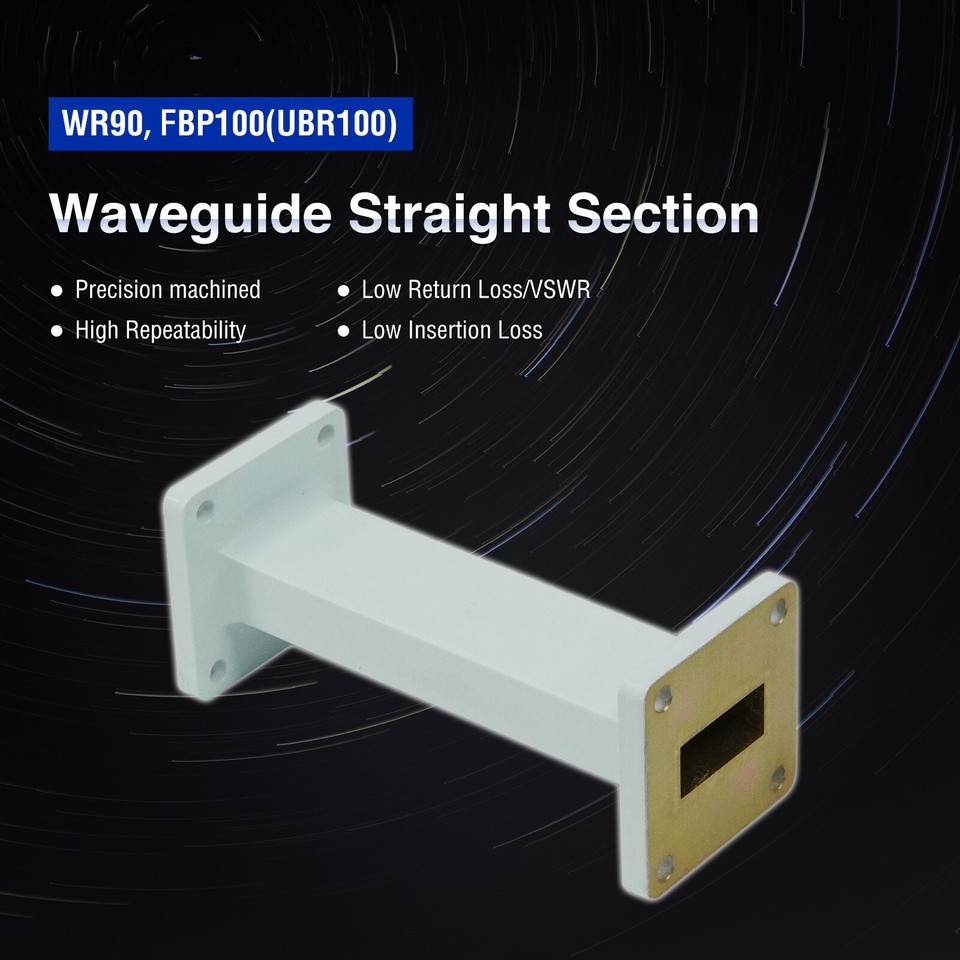 WR90 Waveguide Straight Section, 8.2-12.4 GHz, FBP100 | eBay