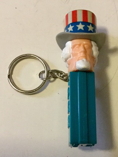 PEZ MINIATURE UNCLE SAM KEYCHAIN | eBay