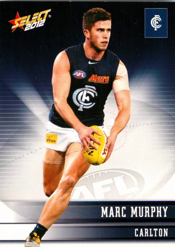 2012 CARLTON BLUES AFL Card MARC MURPHY | eBay