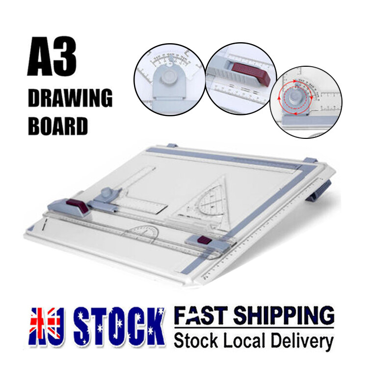 PRO A3 Drawing Board Table with Parallel Motion and Adjustable Angle ...