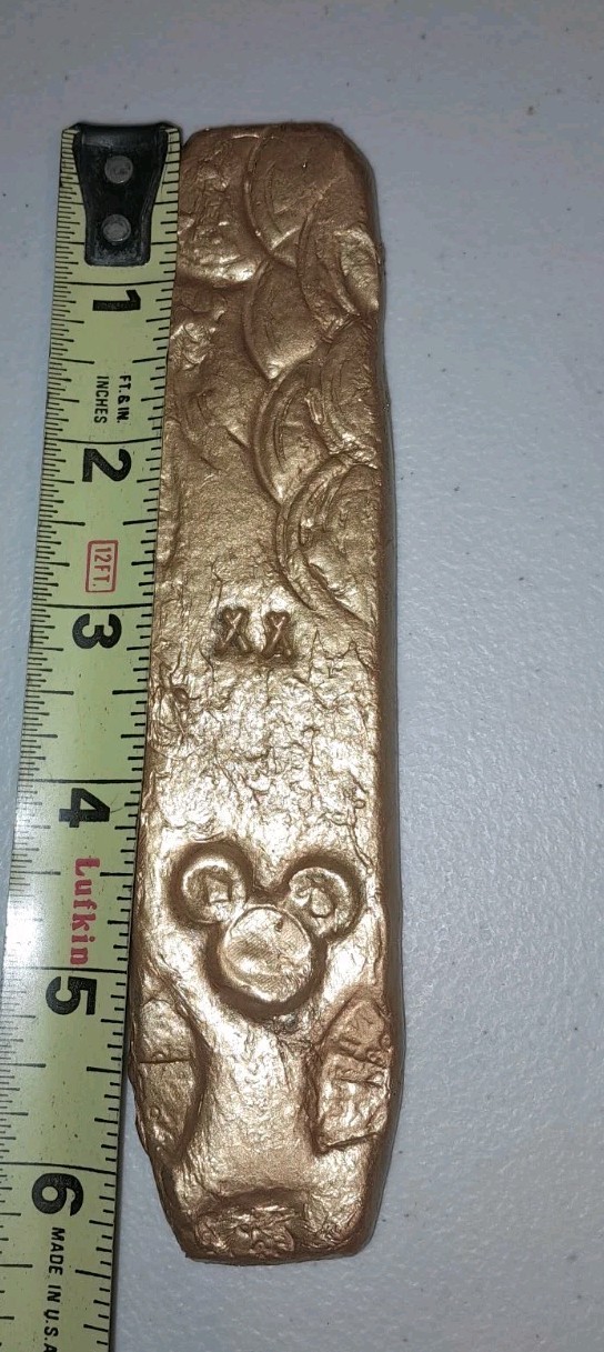 PIRATES OF THE CARIBBEAN PROP GOLD BAR JACK SPARROW'S PIRATE TUTORIAL ...