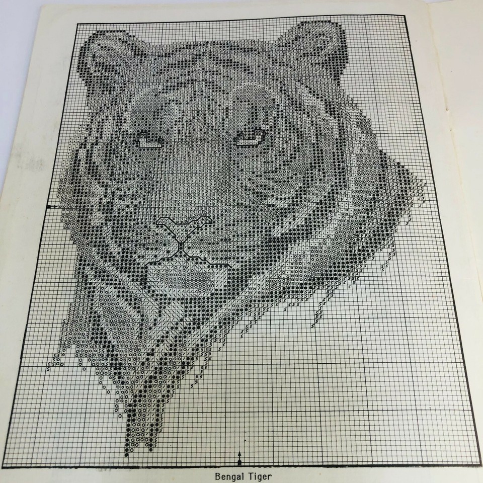 VTG CALL OF THE WILD CROSS STITCH Pattern Booklet #85, 12 projects ...