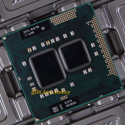 Intel Core i7-640M CPU 2.8 GHz Dual-Core 4M PGA 988 Socket G1 Laptop ...