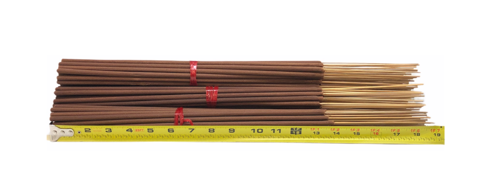 UNSCENTED Jumbo Incense Sticks 19" Long Large Bulk 30 Sticks Per Bundle ...