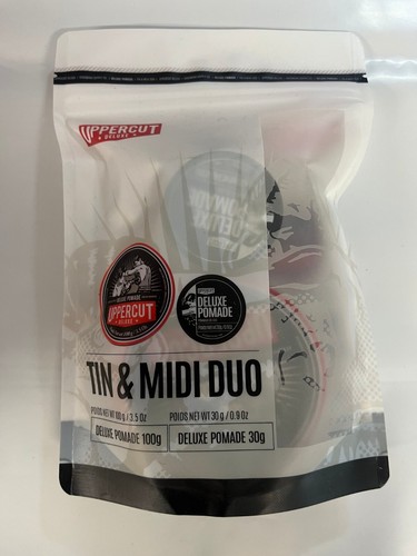 UPPERCUT DELUXE POMMADE TIN 100g AND MIDI 30g DUO | eBay Australia
