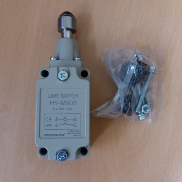 HANYOUNG NUX Hy-m902 Limit Switch Roller Plunger Type 6 a 250 V A.c for ...