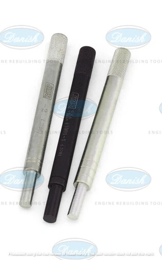 Valve Guide Driver Tool Set Harley models 5/16"11/32" 3/8" Hardened Top ...