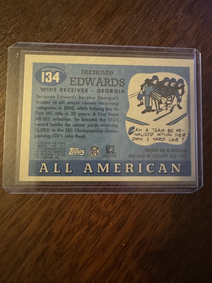 Terrence Edwards | eBay