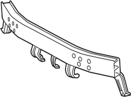 52021-60221 Toyota Reinforcement sub-assy, front bumper 5202160221, New ...