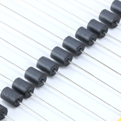 100Pcs 3.5x4.7x0.8mm Axial Ferrite Bead Inductor Bead Ferrous Filter ...