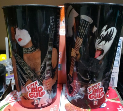 7-11 Big Gulp Dr Pepper KISS STARCHILD PAUL STANLEY DEMON GENE SIMMONS ...