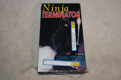 Ninja Terminator VHS - Action/Adventure - Mntex (Chan Young & Lee Ken ...