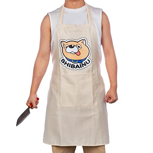 The Way Of The Househusband Apron Anime Gokushufudo Cute Shiba Inu ...