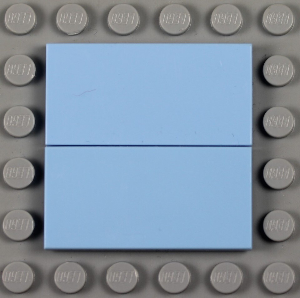 LEGO - 2x4 Tiles PICK YOUR COLORS - Smooth Finishing Plate Tile Blank ...