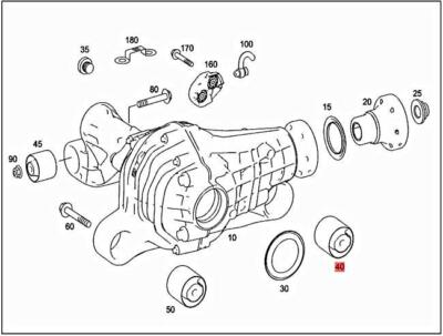 Genuine MERCEDES V251 W164 M-CLASS W164 R-CLASS W251 Bearing 1643330714 ...