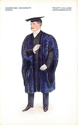 # B052 CAMBRIDGE UNIVERSITY POSTCARD, ROBES | eBay