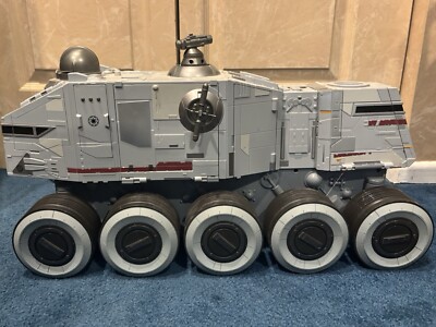 Star Wars Clone Wars Juggernaut Turbo Tank NO BOX MOSTLY INTACT ...