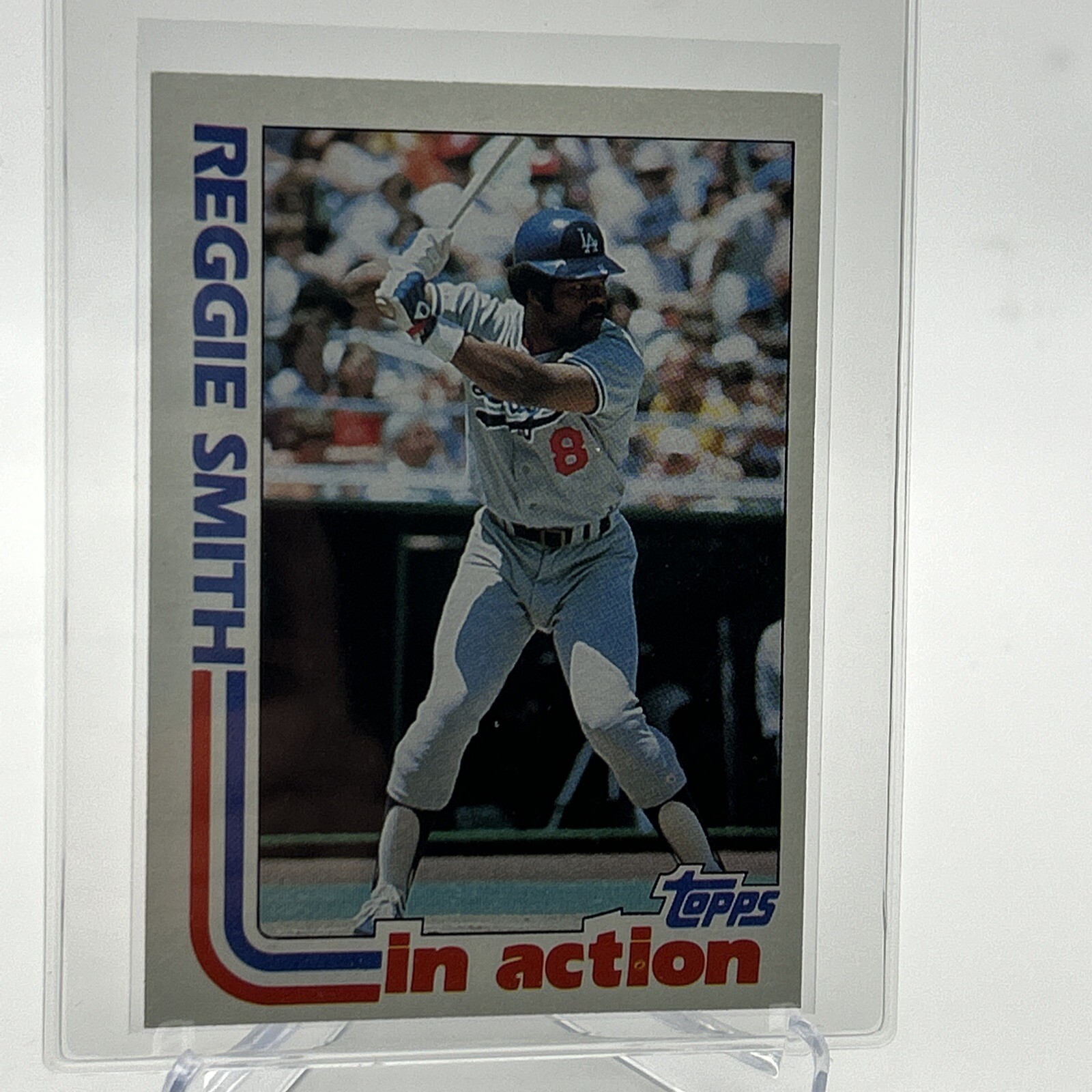 1982 Topps Reggie Smith In Action Baseball Card #546 NM-Mint FREE ...