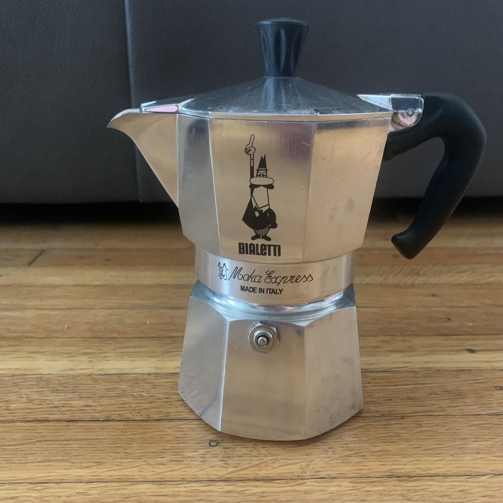Bialetti Moka Express Stovetop Espresso 1 Cup Coffee Maker Pot Latte ...