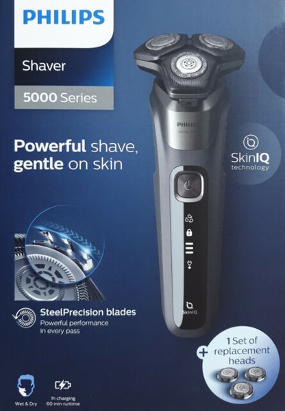 Philips 5000 Series SkinIQ Men's Shaver (S5587/39) for sale online | eBay