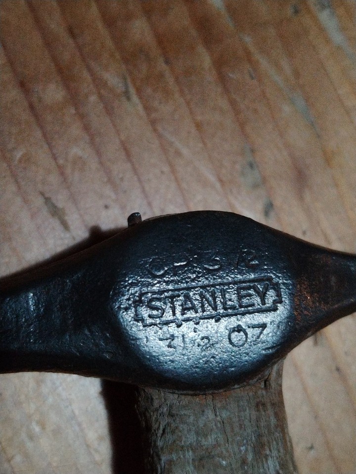 ⚡Stanley Small Head Cross Pein Hammer Vintage Woodwork Carpentry ...