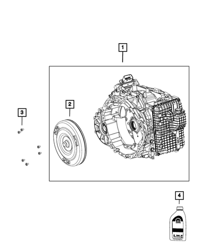 Genuine Mopar With Torque Converter Transmission Kit 68506474AA | eBay