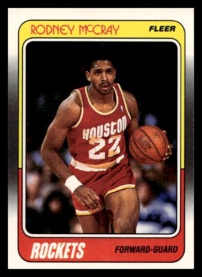 1988 Fleer Rodney McCray #52 Houston Rockets ~ $.99 Ship! | eBay