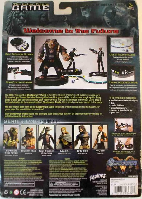 Liada Mage Runner Shadowrun 6 Inch Figure WizKids 2003 for sale online ...