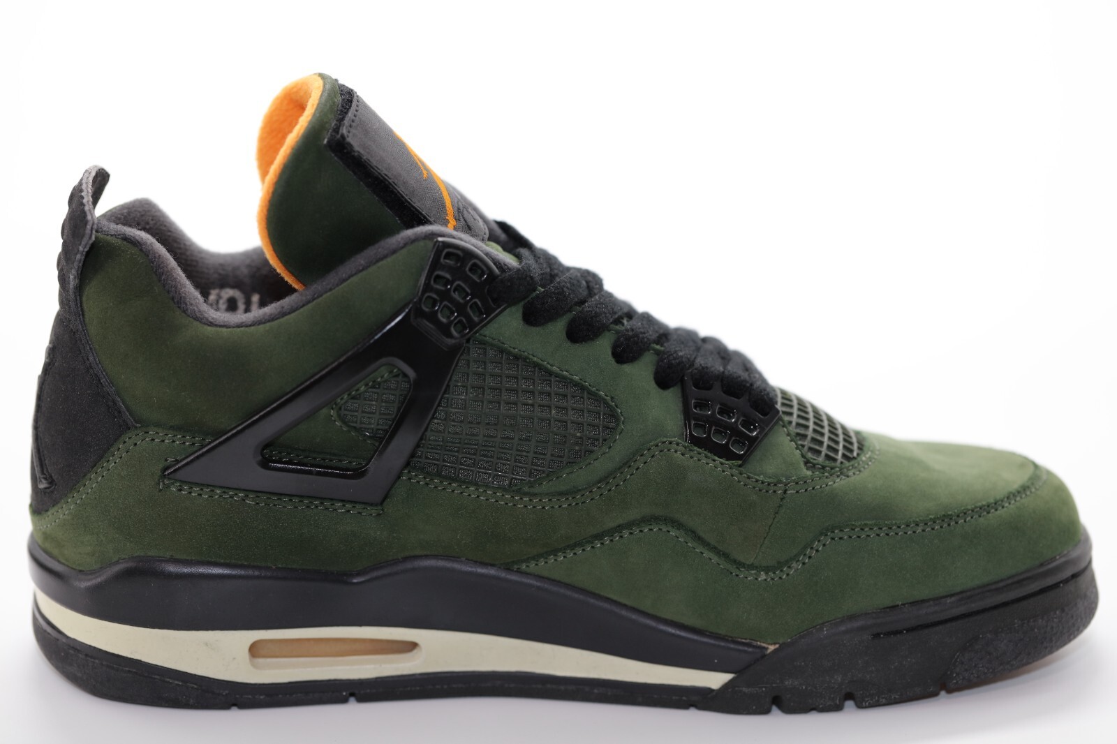 NIKE Air Jordan 4 🔥 UNDEFEATED Dark Green 🔥 sz 9 DS 2005 Promo Look See ...