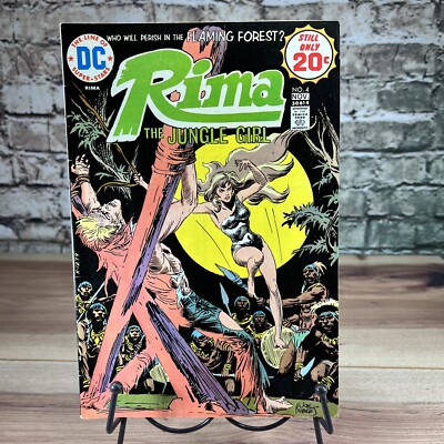 Rima The Jungle Girl #4 1974 Bronze Age DC Comic | eBay