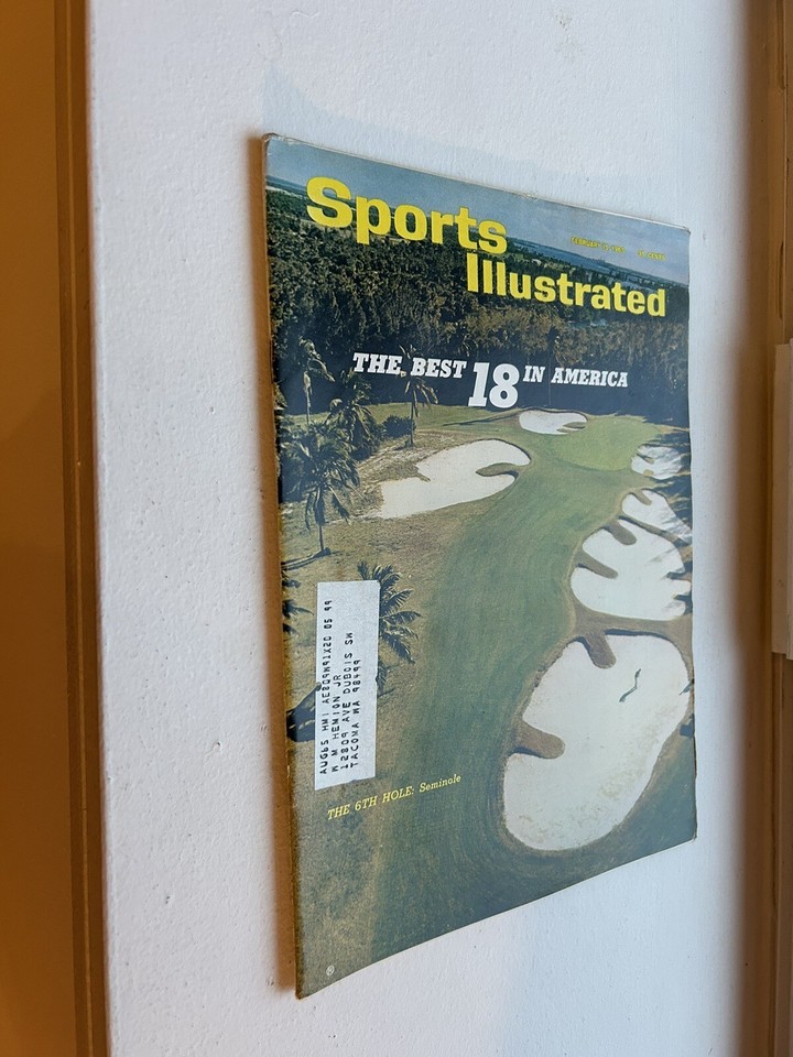 February 15, 1965 Golf The Best 18 Holes In America SPORTS ILLUSTRATED ...
