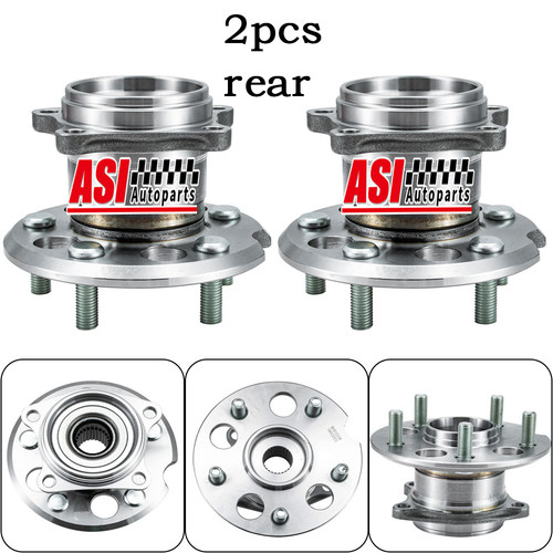 5x114.3 Rear 2xWheel Bearing Hub Assembly For Toyota RAV4 ACA20 21 22 ...