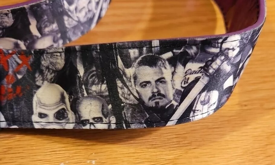 DC Comics & Warner BROS Suicide Squad Joker Logo REVERSIBLE BELT ...