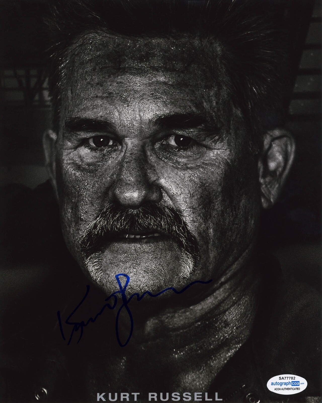 KURT RUSSELL signed Autographed 8X10 PHOTO - PROOF - The Hateful Eight ...