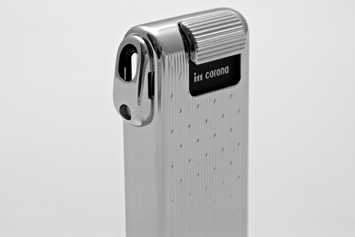 NEW !! IM CORONA JAPAN PIPEMASTER PEWTER/ BRASS ELECTRONIC PIPE LIGHTER ...