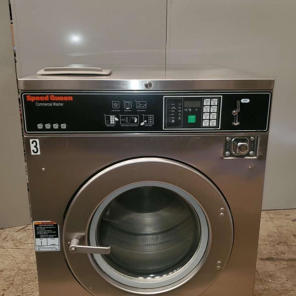 SPEED QUEEN 40LB Front Load Washer MODEL: SC40BC2YU60001 S/N 0905016565 ...