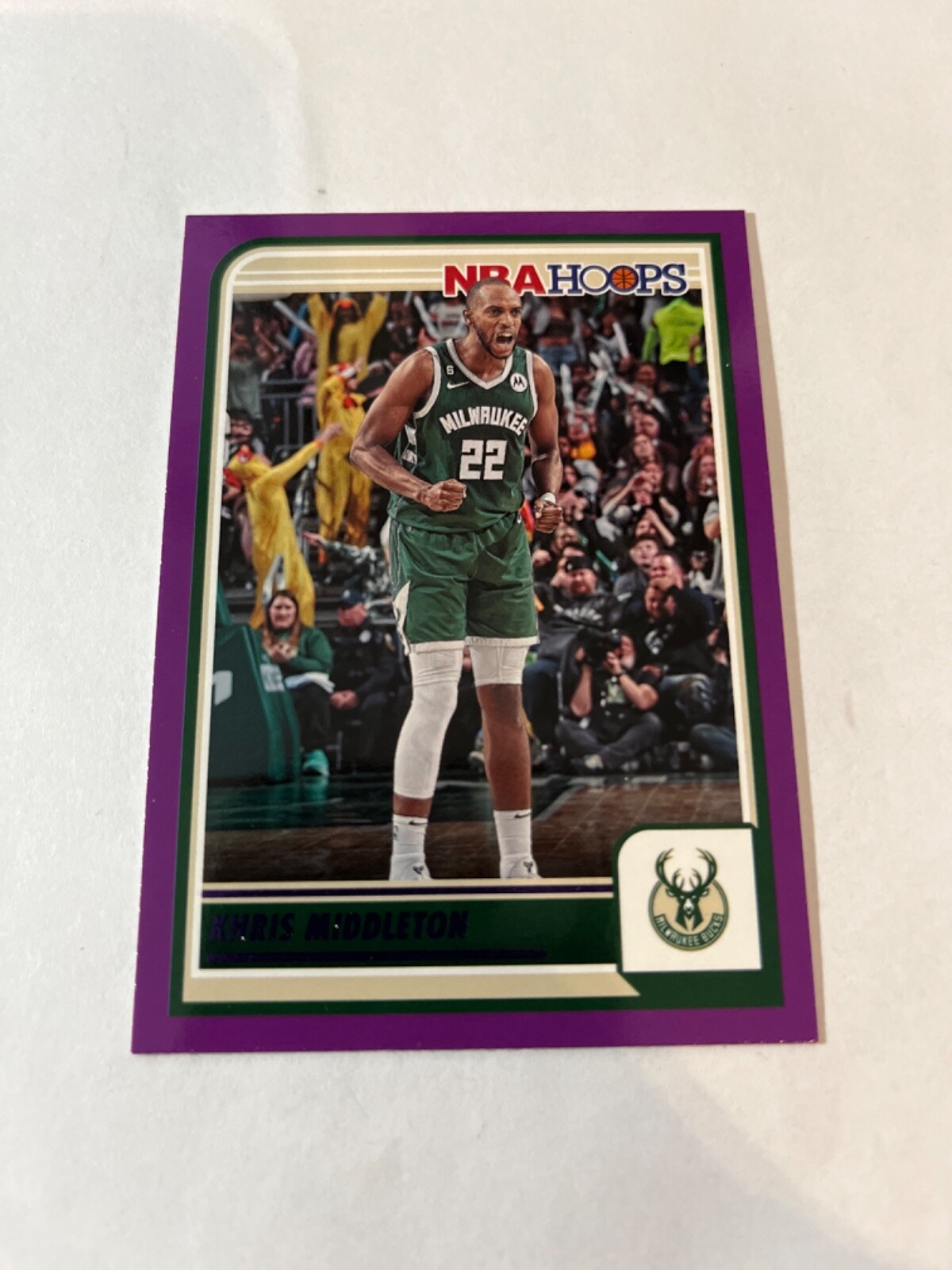 2023-24 NBA Hoops #112 Khris Middleton Purple Parallel | eBay